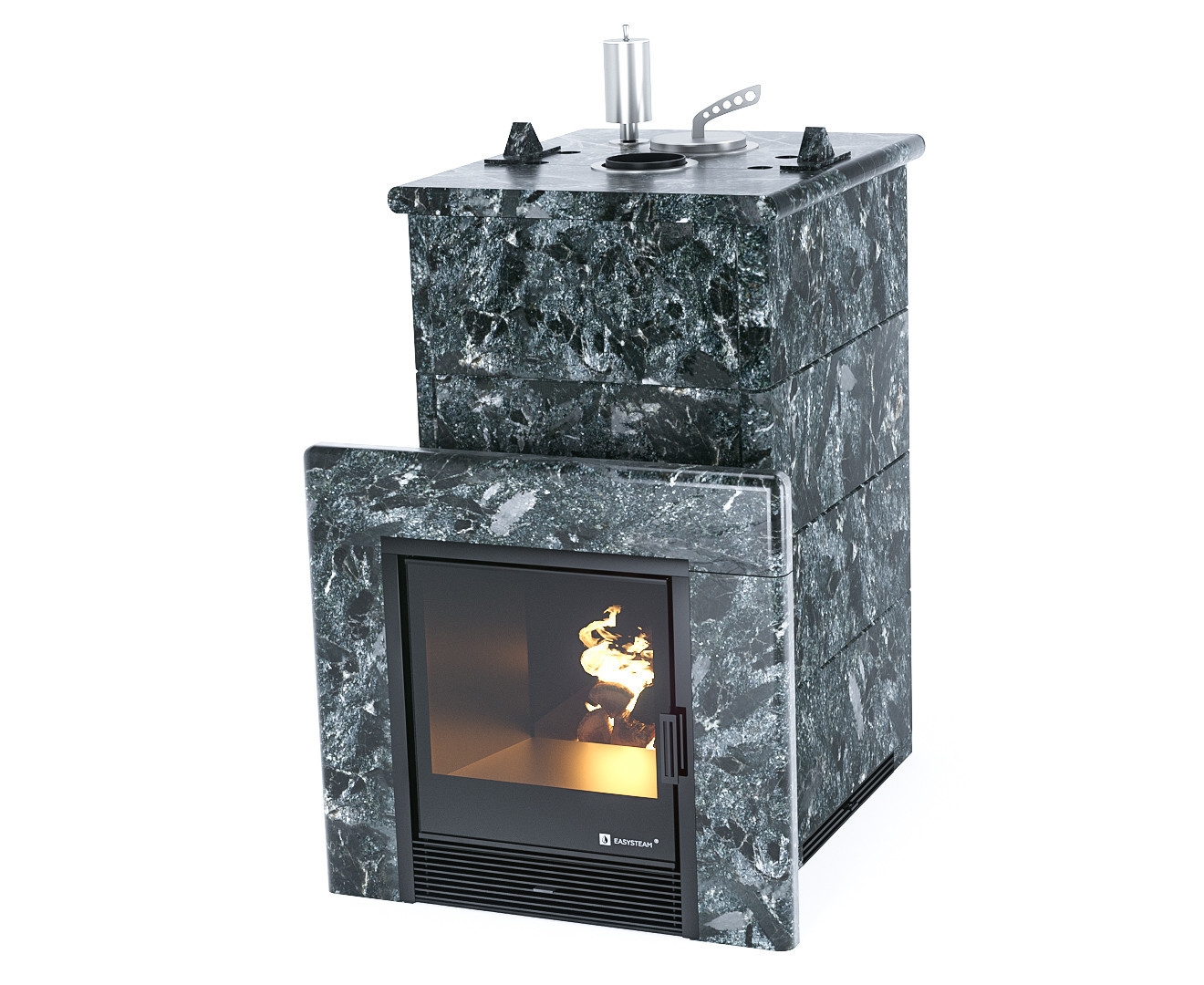 Печь Сочи в полноценном кожухе - EASYSTEAM